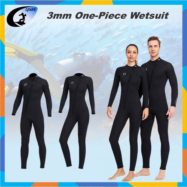 3mm Full Body Wetsuit Super stretch Diving Suit Swimming scuba diving ...