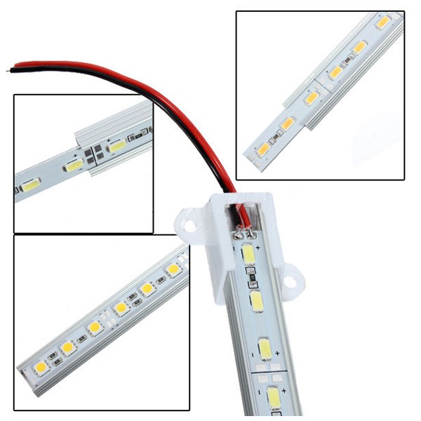 50CM 12V 36 LED 5630 SMD Hard Strip Bar Light Aluminum Rigid | Shopee Philippines