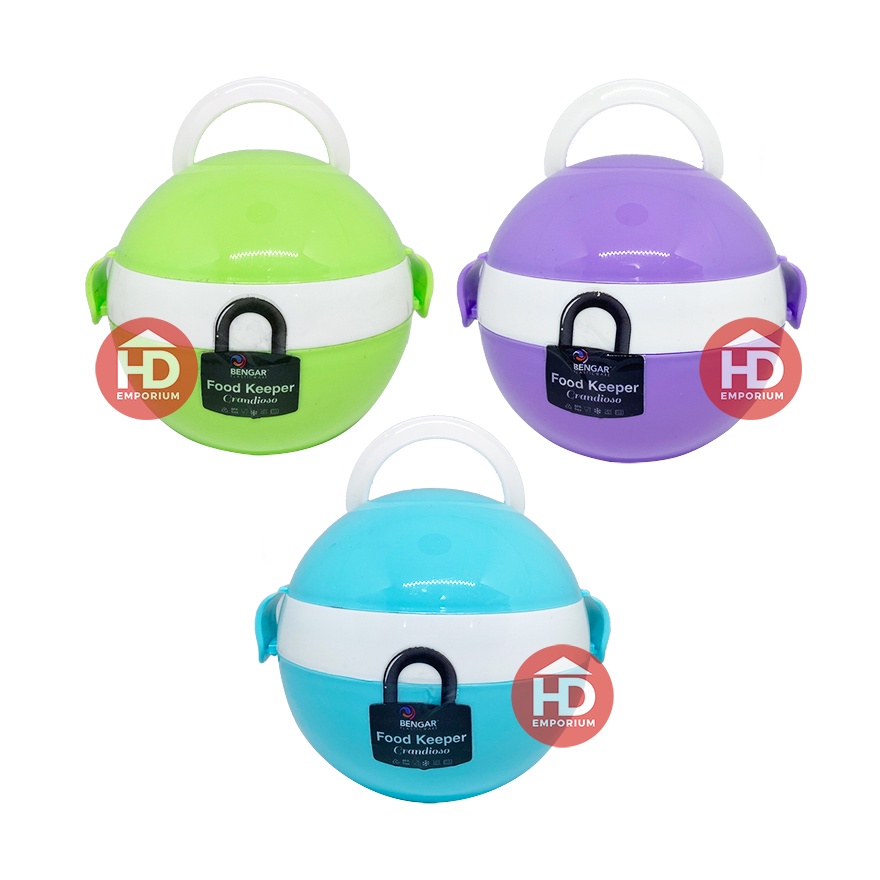 Lunch Box Round 2 Layers cute baunan pokeball circle lunch snack kit # ...