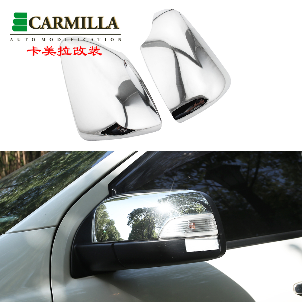 2Pcs/Set Rear View Side Mirror Cover for Ford Ranger Everest Endeavour ...