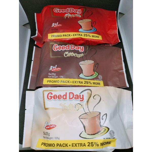 Good Day 3in1 Coffee (5x25g) | Shopee Philippines