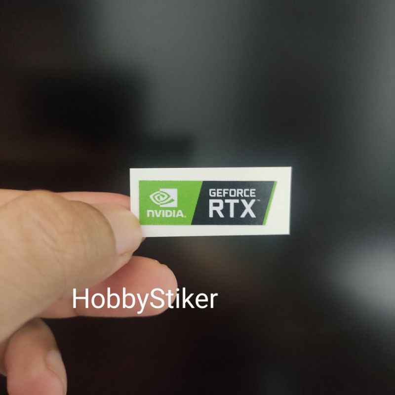 Nvidia geforce rtx sticker for pc notebook laptop | Shopee Philippines