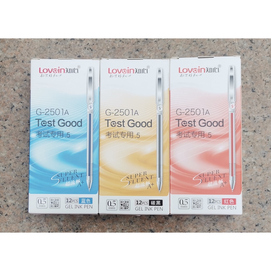 [ZHIXIN] Test Good gel ink pen [3colors] | Shopee Philippines