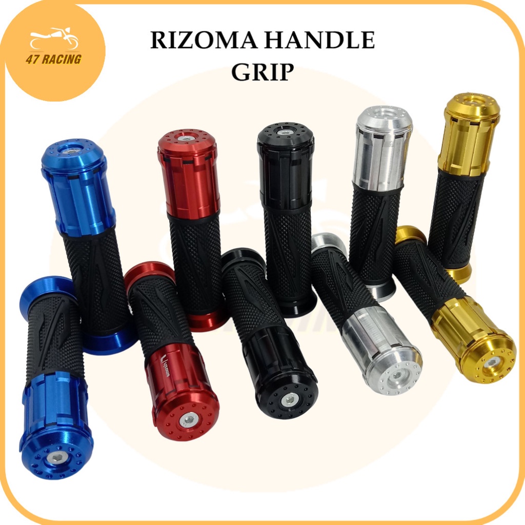 47Racing Motorcycle Rizoma Alloy Handle Grip | Shopee Philippines