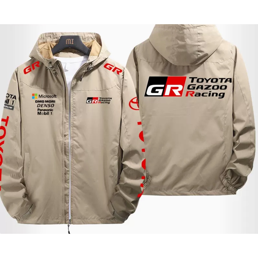 Toyota Custom GR Racing Suit Hoodie Highlander CAMRY Yaris RAV4 Crown ...