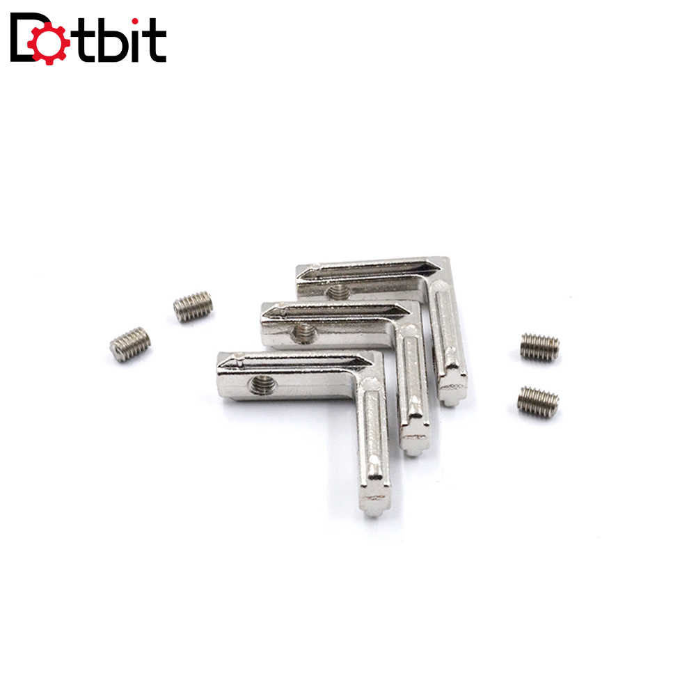 10pcs T Slot L-Shape 2020 Aluminum Profile Interior Corner Connector ...