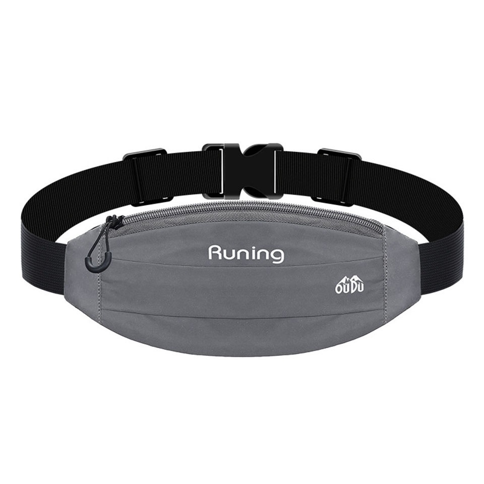 Reflective Jogging Waist Bag Fanny Hydration Pack Travel Pocket Key ...