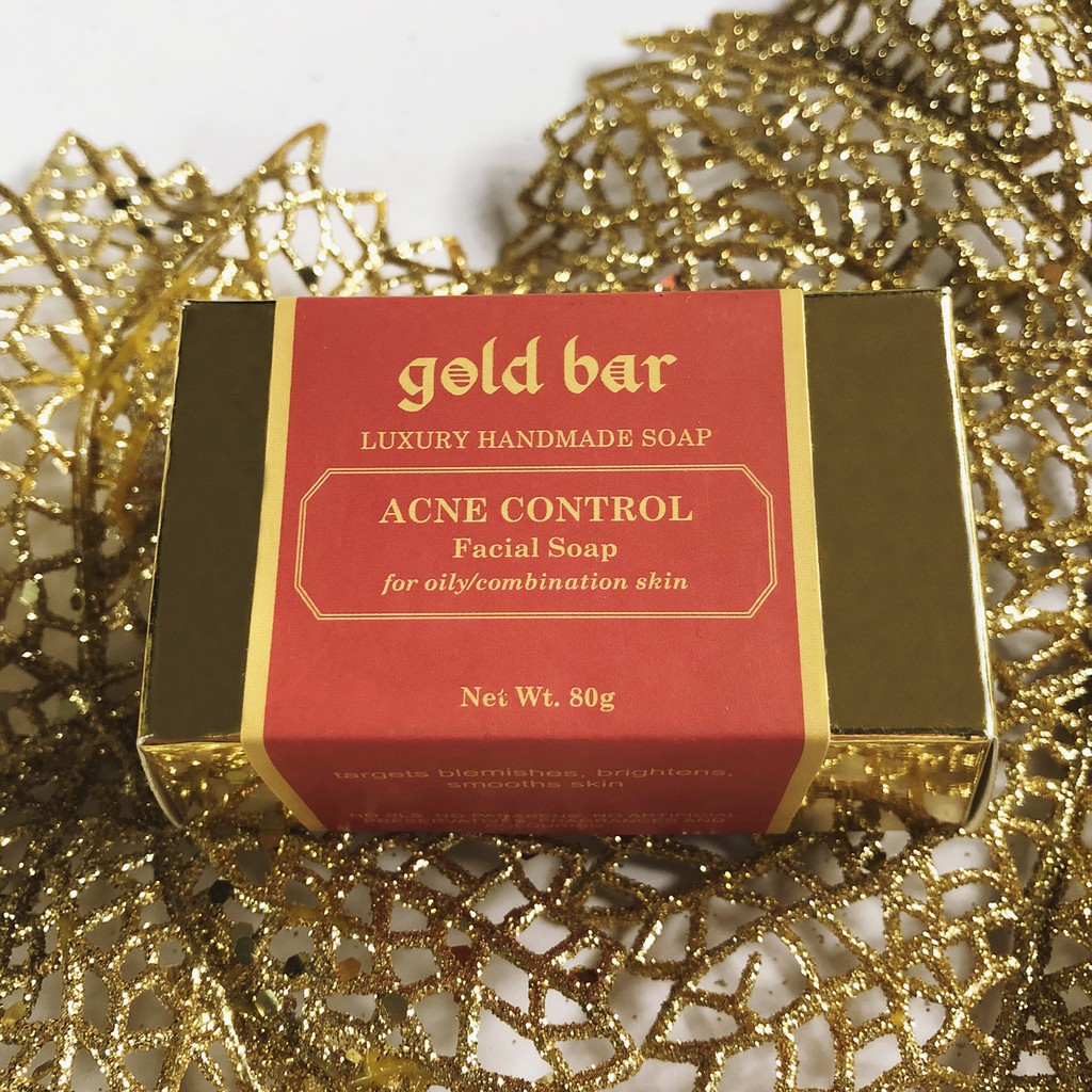 Gold Bar Acne Control Soap | Shopee Philippines