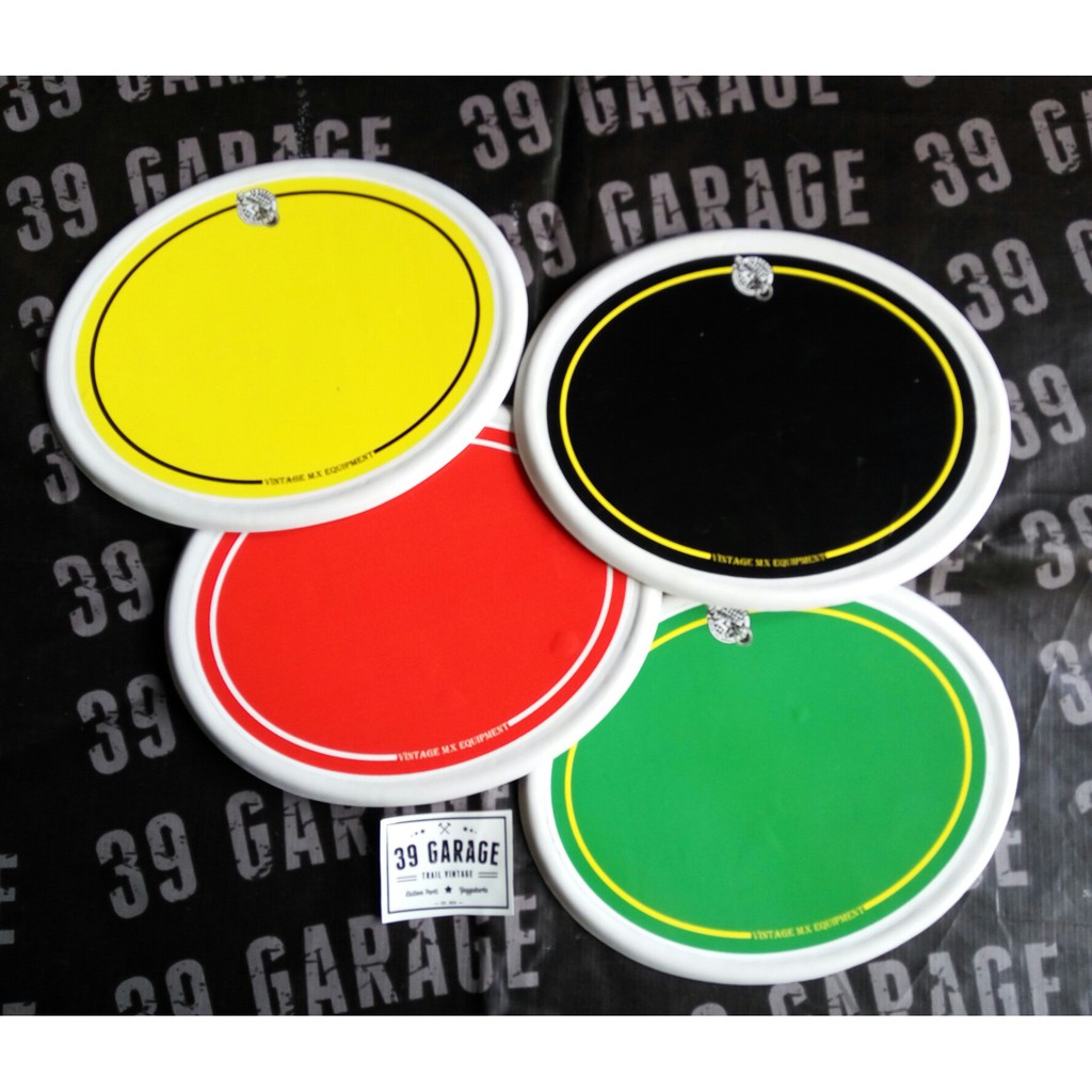 Old school classic trail number plate number plate, oval universal ...