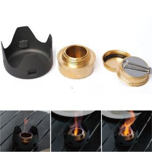 Portable Outdoor Camping Mini Spirit Burner Alcohol Stove | Shopee ...