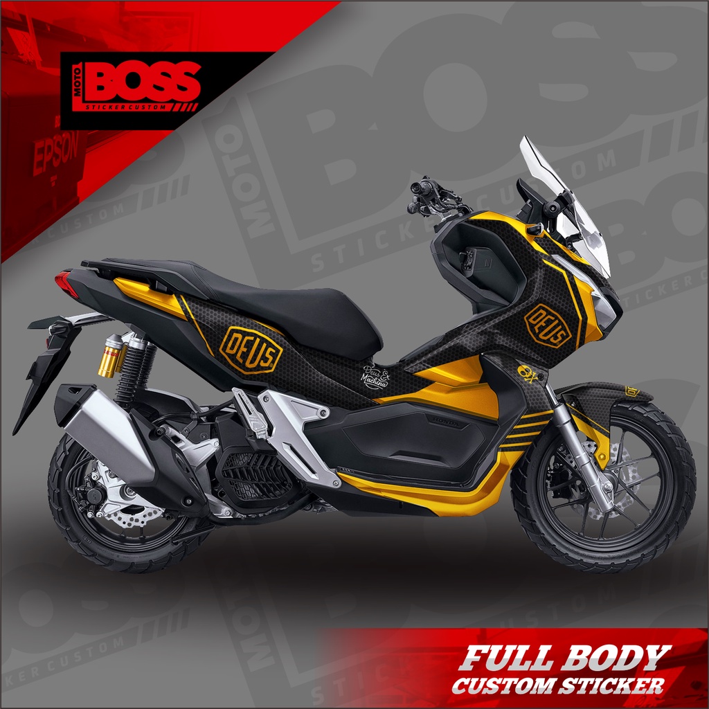 Decal Sticker Sticker Sticker Honda ADV 150 Full Body Deus Motif ...