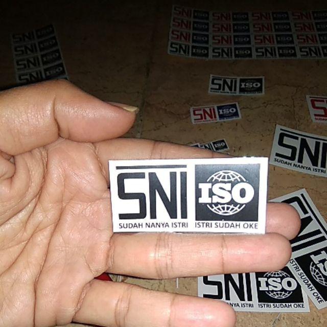 Sni Transparent Sticker Iso Questions And Iso | Shopee Philippines