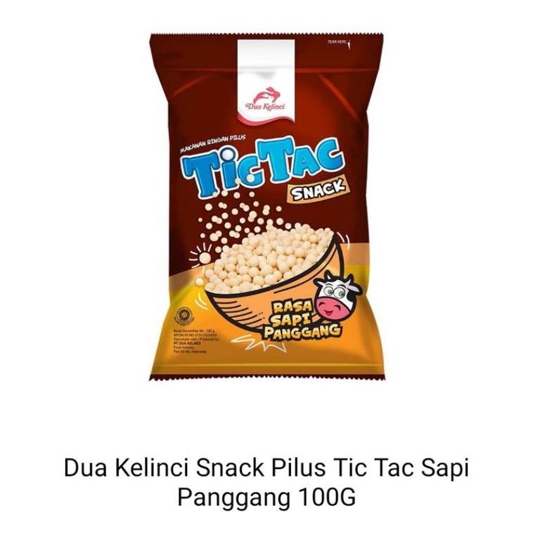 Two Rabbit Snack pilus tic Tac Roast Beef 100gr | Shopee Philippines