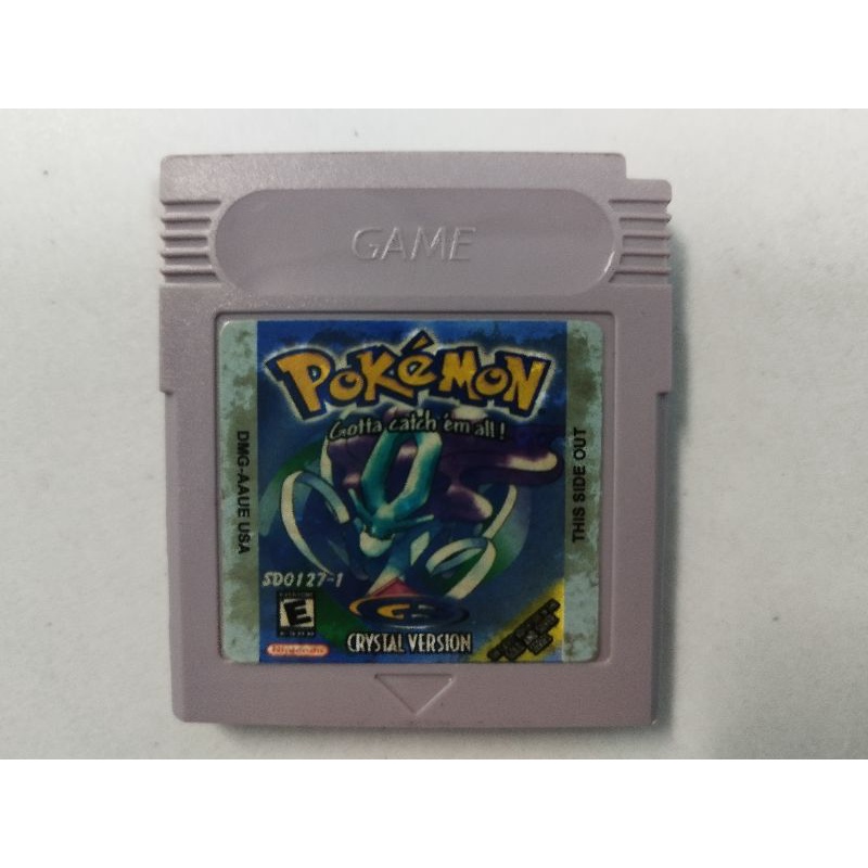 Gameboy Color Pokemon Crystal Version Class A | Shopee Philippines