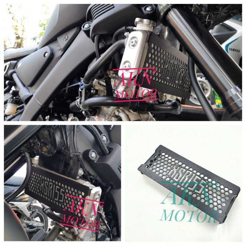 Xsr mesh radiator Cover YAMAHA XSR 155 honeycomb radiator Cover ...