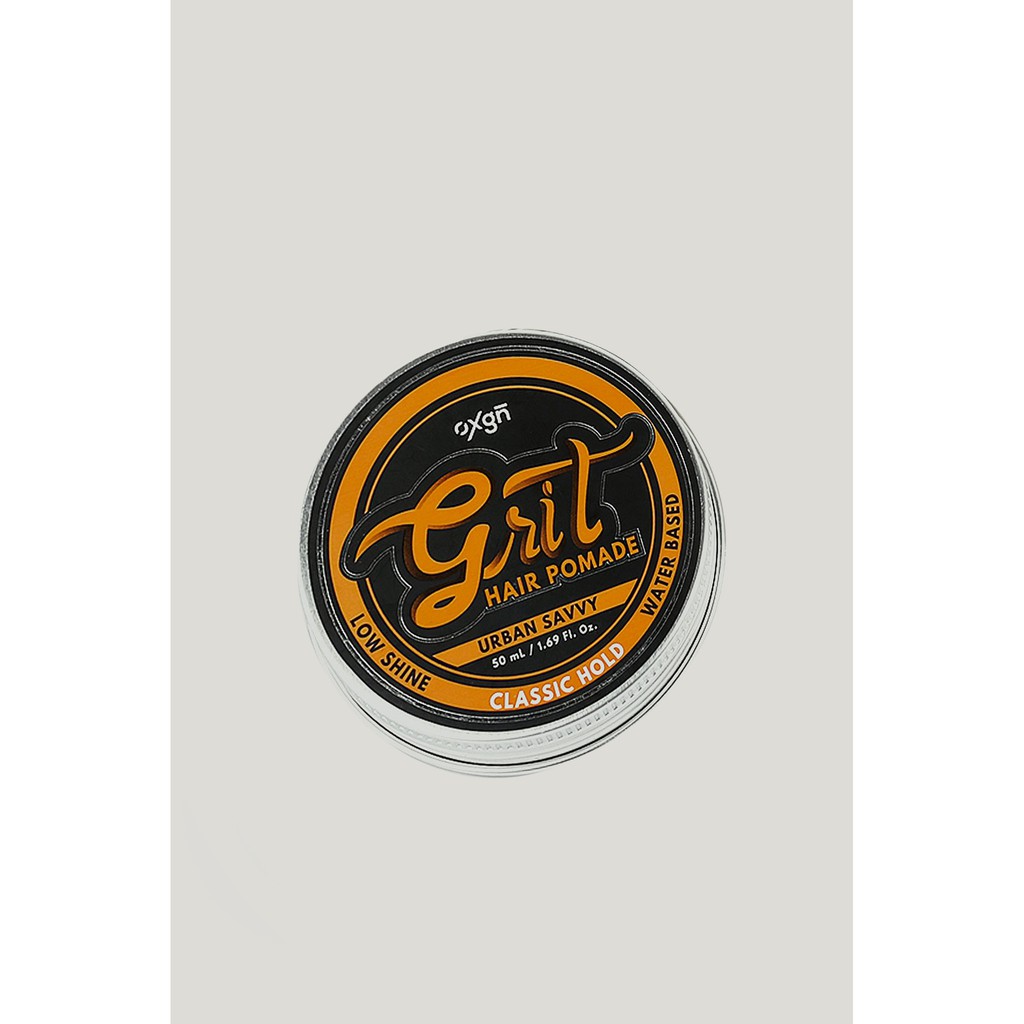 OXGN Grit Urban Savvy Hair Pomade For Men (Medium Hold & Low Shine ...