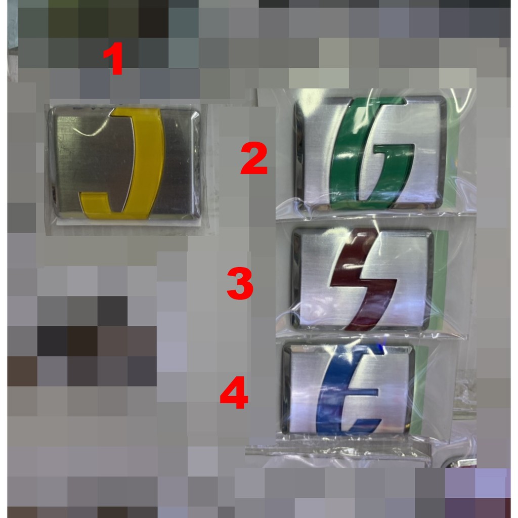 TOYOTA YARIS Font J Gs E Model badge logo End Cap Glue 2005-2013 ...