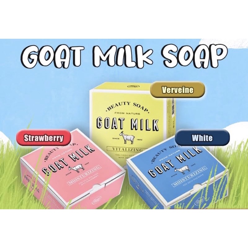 Korea’s Goat Milk Beauty Soap by Shower Mate | Shopee Philippines
