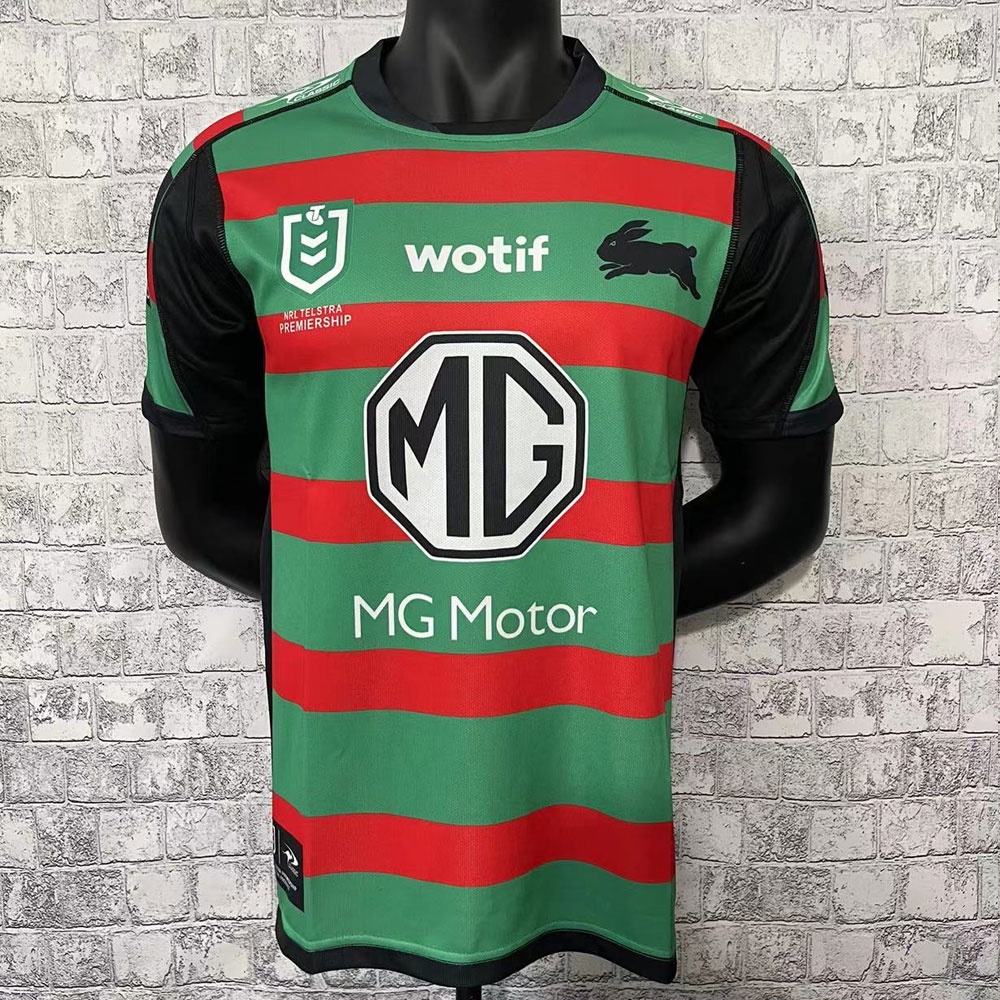 South Sydney Rabbitohs Rugby Shirt 2022 NRL Mens Home Jersey | Shopee ...
