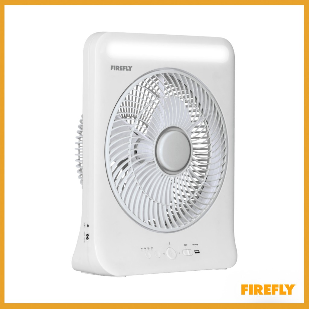 Firefly Rechargeable 3-Speed Fan with Night Light - FEL653 | Shopee ...