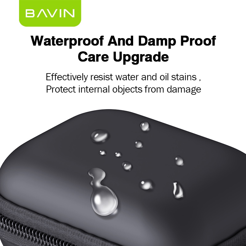 BAVIN BE08 Mini Storage Case for Mobile Accessories Chargers / TWS ...