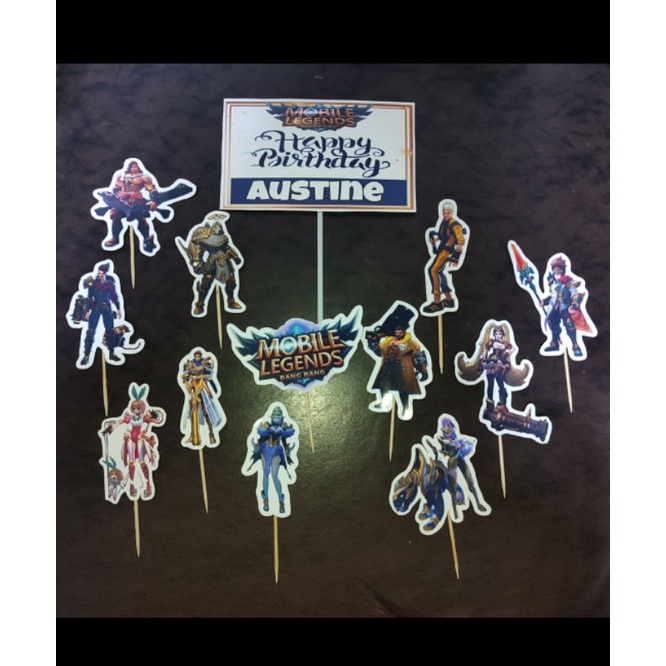 Mobile Legends Cake Topper | Shopee Philippines