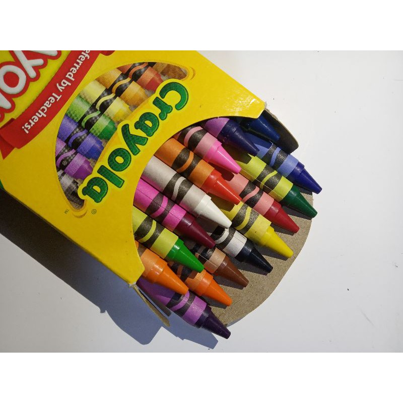 16 COLOURS CRAYOLA CRAYONS | Shopee Philippines