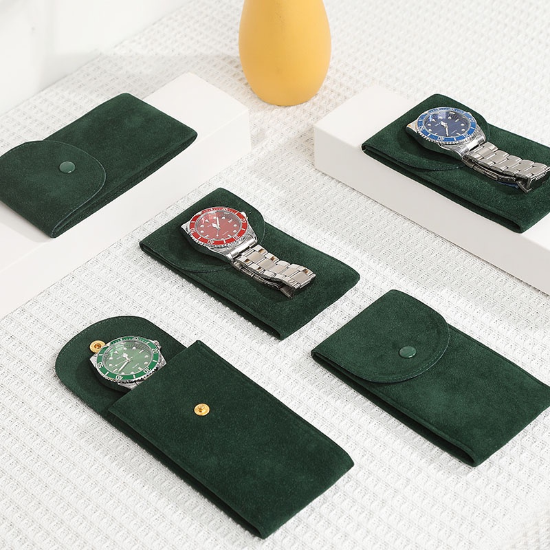 MELANCY brand new watch storage bag portable watch bag travel watch bag ...