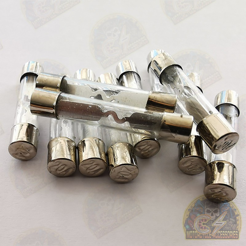 CS Motorcycle 20A glass fuse per piece | Shopee Philippines