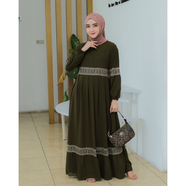 Imported Ceruty Lace Gamis, Most Luxurious Eid Gamis | Shopee Philippines