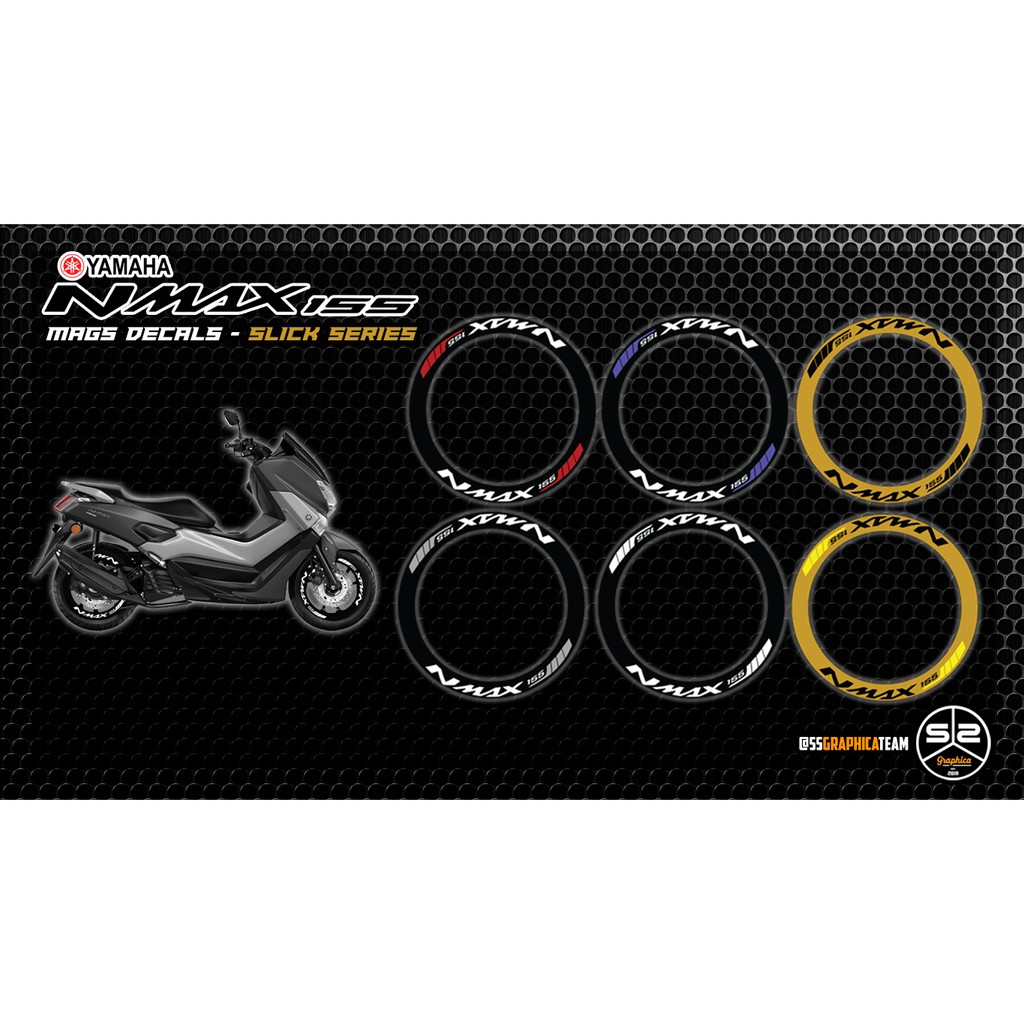 Yamaha Nmax v1 2020 Mags Decals - Slick Series | Shopee Philippines