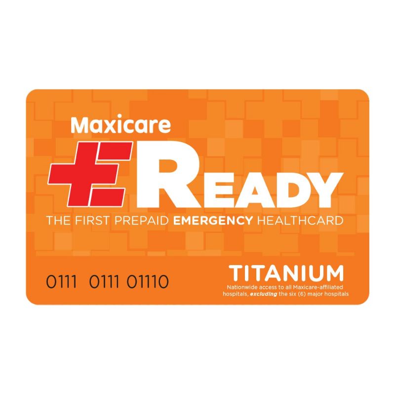 Maxicare EReady Titanium Health Card/Prepaid Health Card | Shopee ...