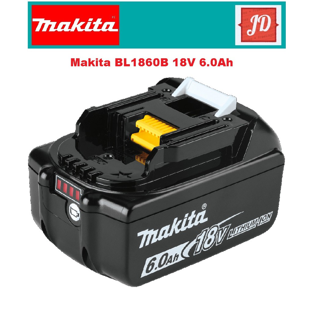 ORIGINAL Makita BL1860B Li-ion Battery 6.0Ah 18V LXT | Shopee Philippines