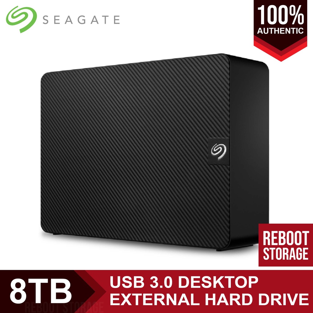 Seagate Expansion 8TB Desktop USB 3.0 External Hard Drive | Shopee Philippines