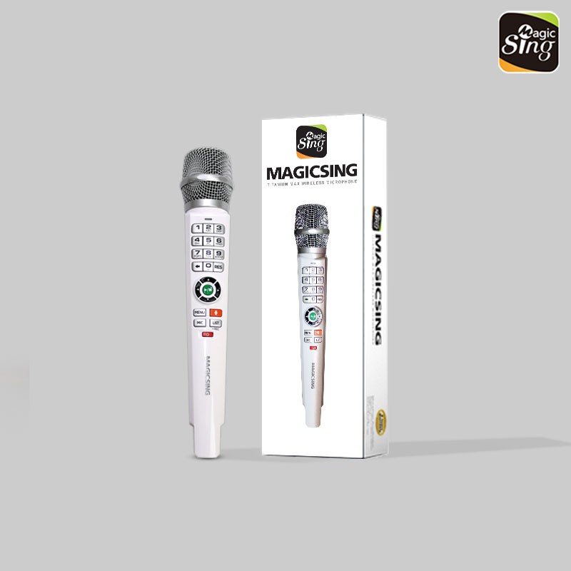 Magic Sing Additional Wireless Microphone Titanium Max | Shopee Philippines