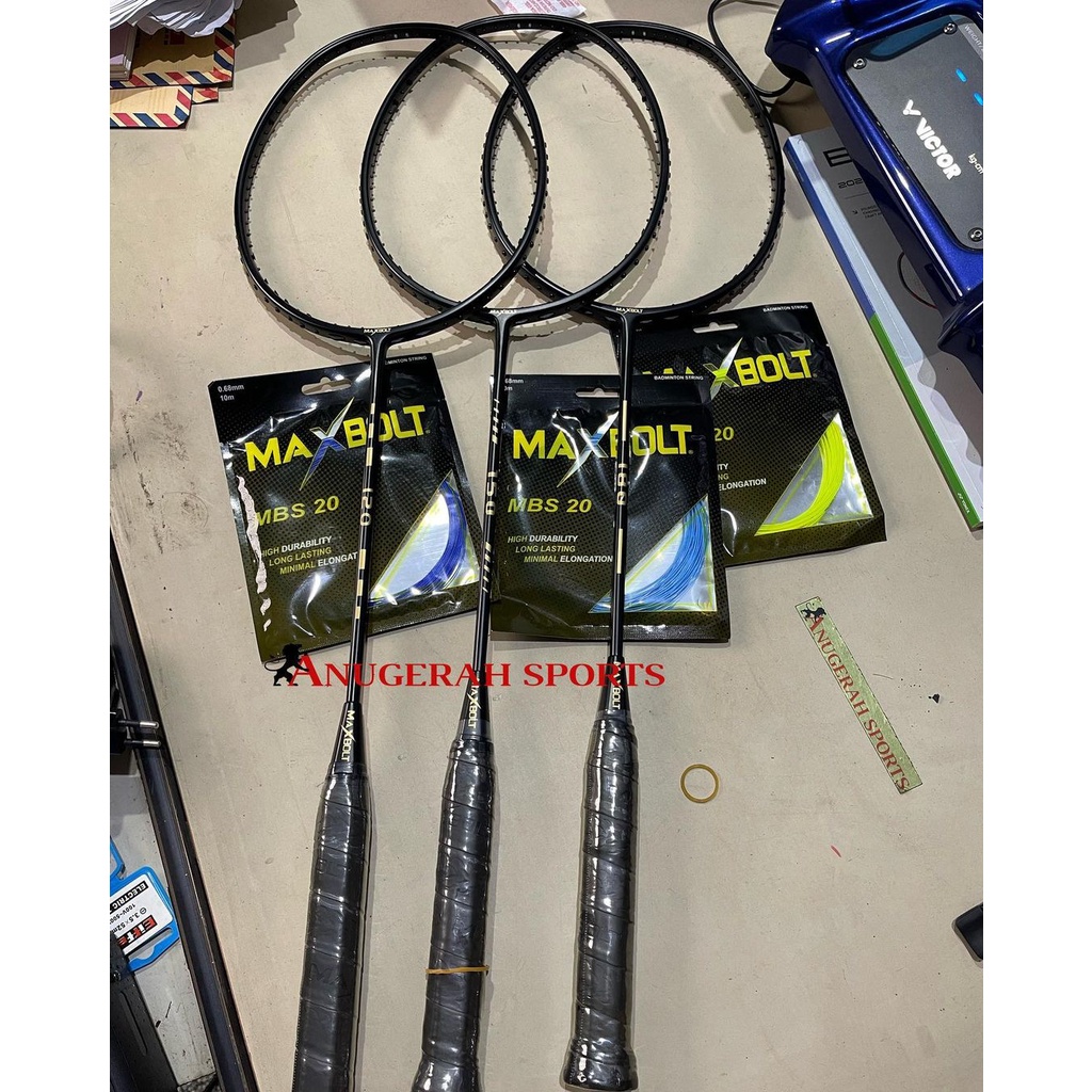 MAXBOLT TRAINING RACKET Badminton RACKET / ORIGINAL MAXBOLT LOAD RACKET ...