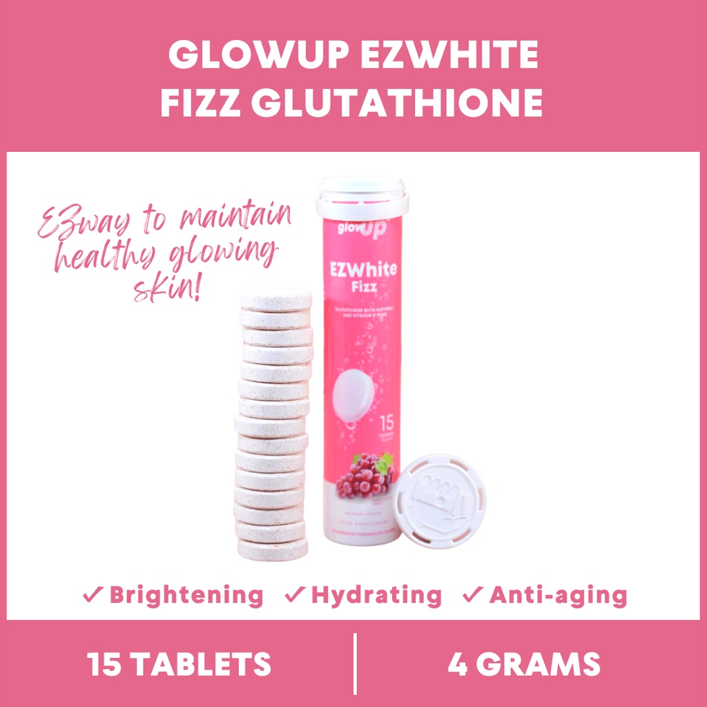 YEOUBI Glow Up EZWhite Fizz Glutathione - Effervescent Whitening | Shopee Philippines