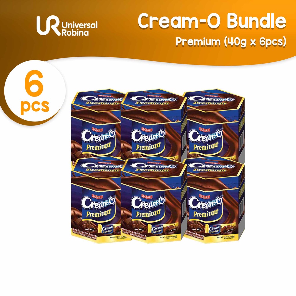 6 x Cream-O Premium (40g x 12) | Shopee Philippines