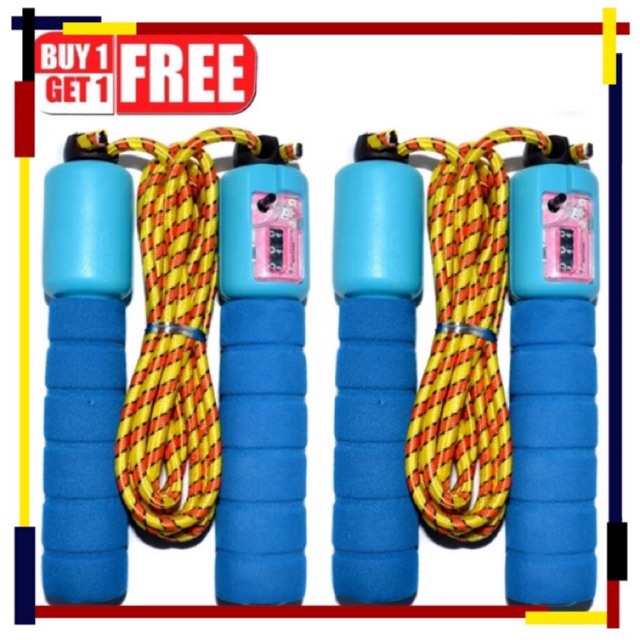 Automatic Jump Counter Adjustable Skipping Jumping Rope (Blue) Buy 1 ...