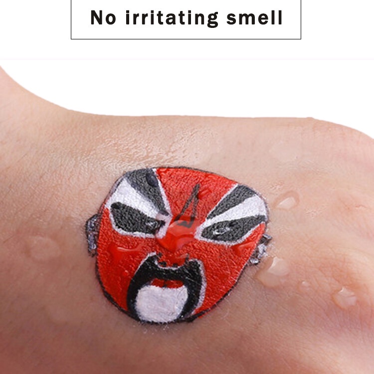 21ml Face Paint Non-Toxic Chinese Theatrical Painting Colored Drama ...