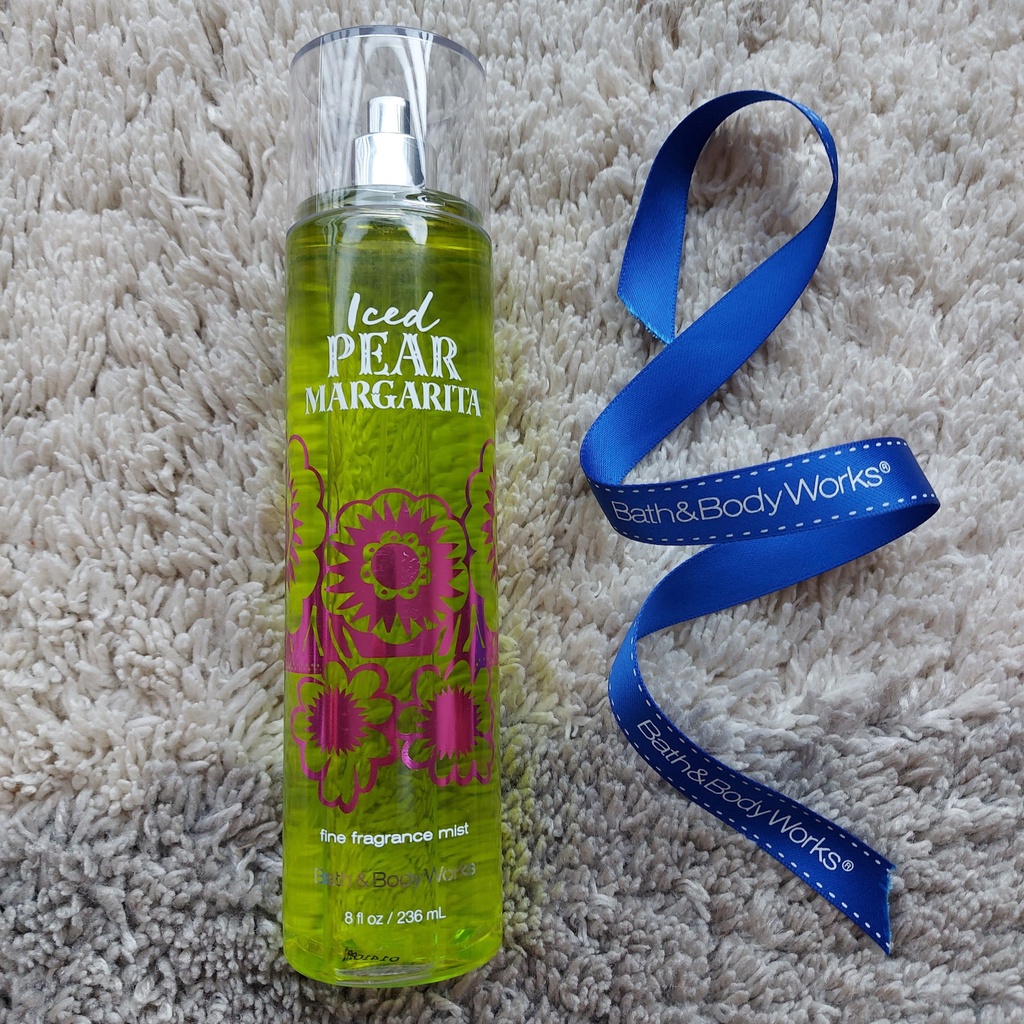 Original Bath & Body Works USA Iced Pear Margarita Fine Fragrance Mist ...