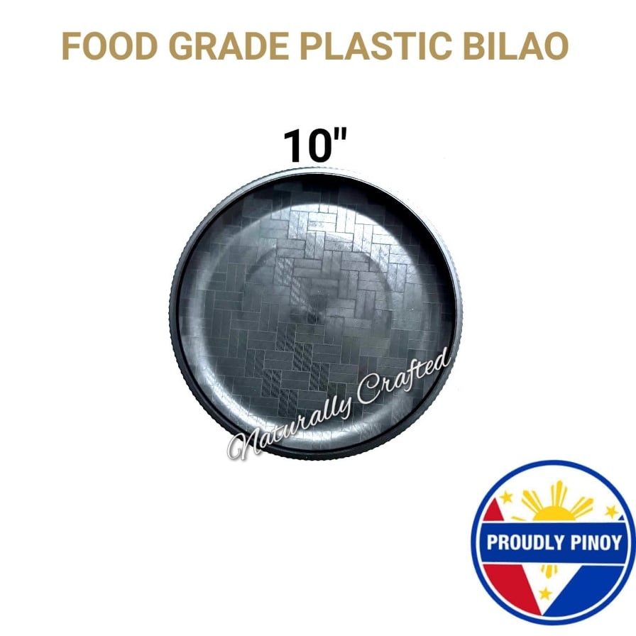 SIZE 10" PLASTIC bilao sushi tray kakanin food grade | Shopee Philippines