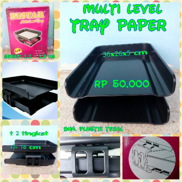 Multi Level Tray Paper | Shopee Philippines