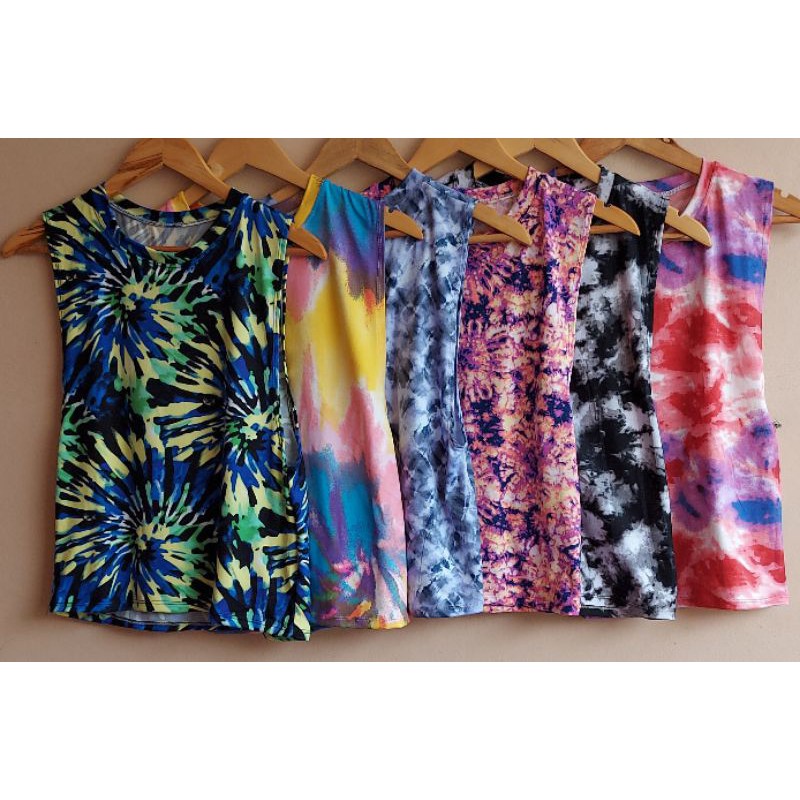 6 to 15 years old --Muscle Cut Sando for Boys, Tie Dye!!! | Shopee ...