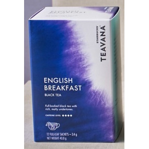 STARBUCKS Teavana English Breakfast, Emperor's Cloud Mist Green Tea ...