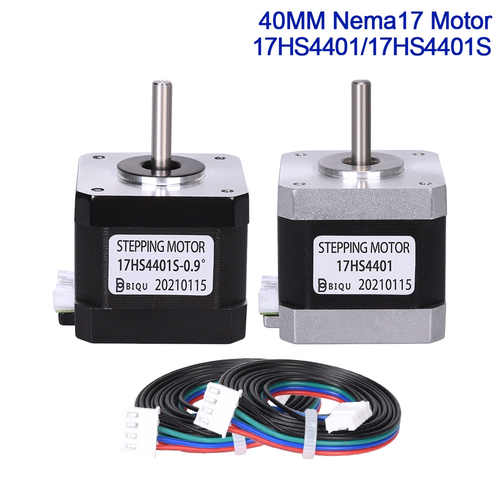 BIQU Nema17 Stepper Motor 40MM Electric Mini Motor Kit 17HS4401 ...