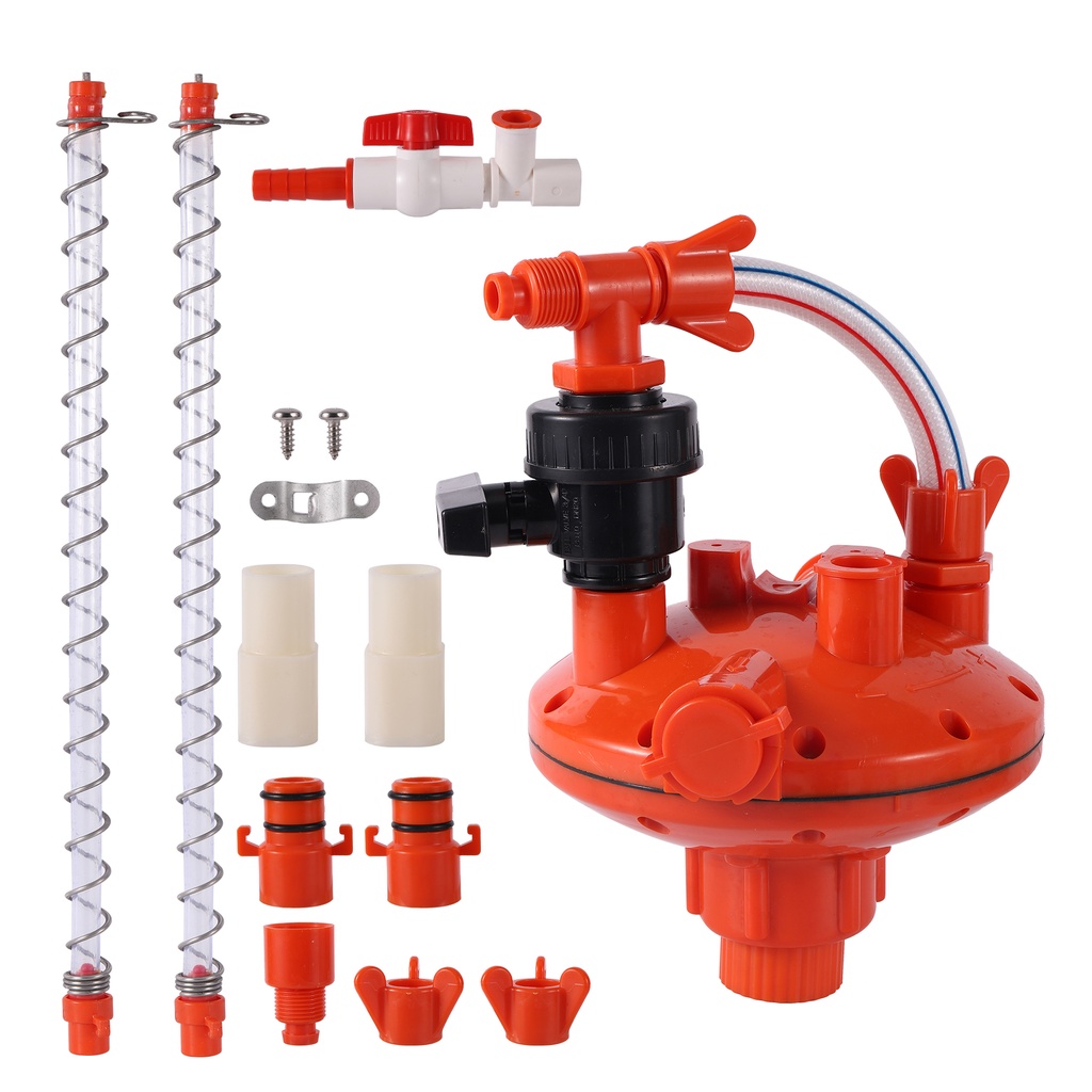Poultry Feeding Set Poultry Farming System Water Line Water Pressure ...