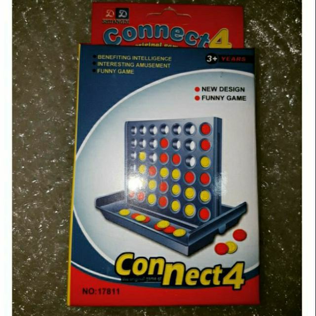 MINI CONNECT 4 (EXPLOITED WISDOM GAME) | Shopee Philippines