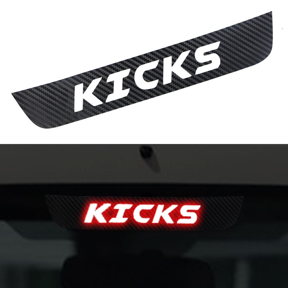 Carbon Fiber Car Brake Light Sticker for Nissan Kicks 2017 2018 2019 ...