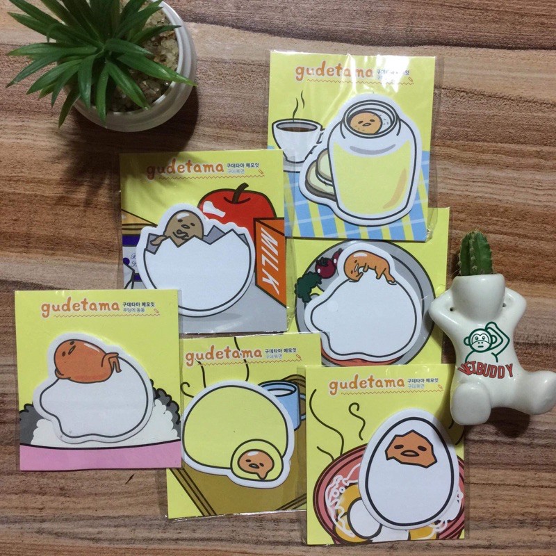 Gudetama Egg Sticky Note | Shopee Philippines